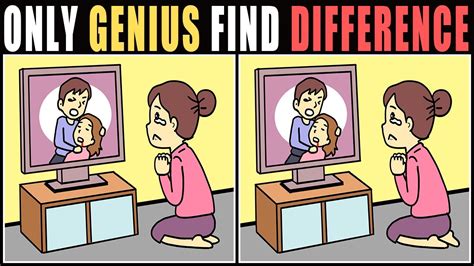 Spot The Difference Only Genius Can Find Youtube