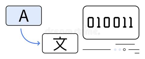 Binary Code Alphabet Stock Illustrations 869 Binary Code Alphabet