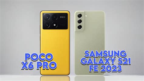 Poco X Pro Vs Samsung S Fe Snapdragon Youtube