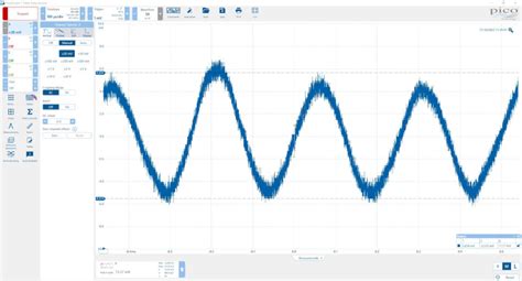 PicoScope Oscilloscope AC Coupling