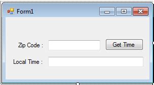 Get Local Time By Zip Code Using C Sourcecodester
