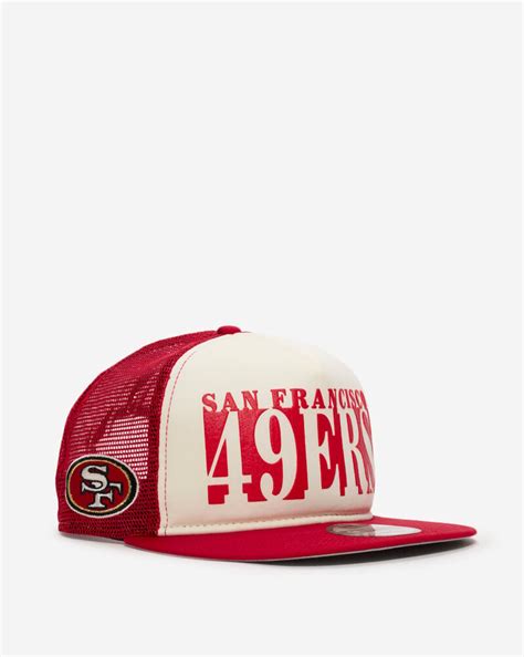Shop New Era 9fifty San Francisco 49ers Cut Out A Frame Snapback Hat