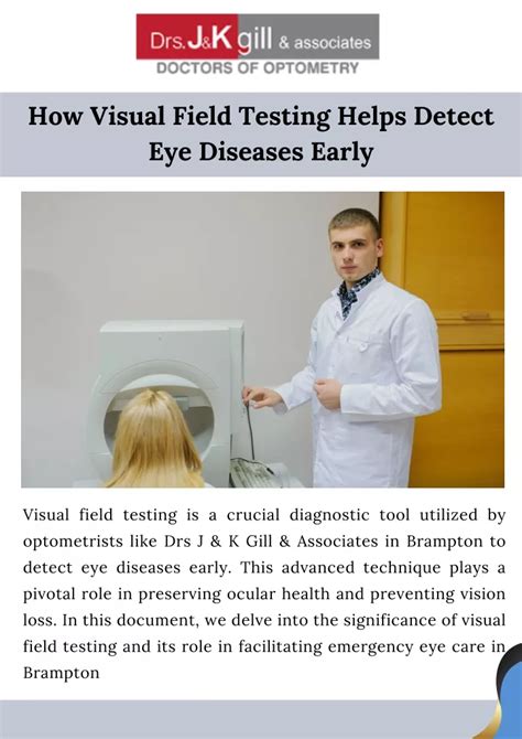 Ppt How Visual Field Testing Helps Detect Eye Diseases Early