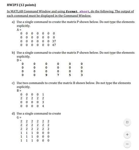 Solved HW2P3 (12 points) B Command Win nd usin in ommand | Chegg.com