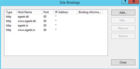 Iis Bindings Egeek