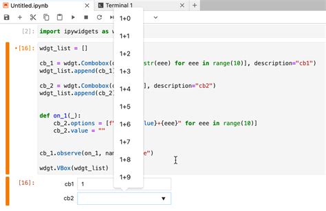 Combobox Options In Cascade Update Issue 3681 Jupyter Widgets