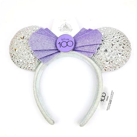 Disney Minnie Mouse Ears Headband Adults 100 Years Of Wonder Disney 100