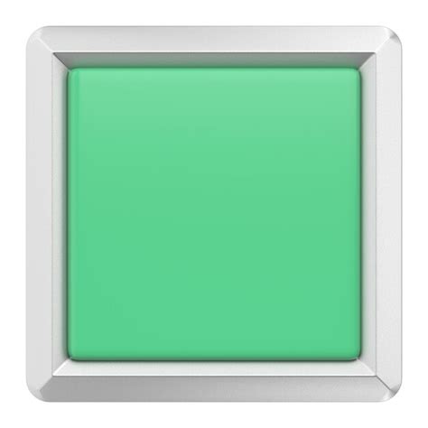 Premium Photo 3d Button Empty Button 3d Illustration