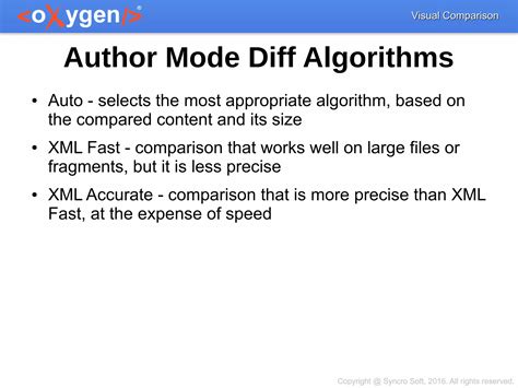 Comparing And Merging Xml Documents In Visual Mode Ppt