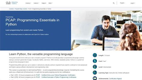 Aprender Python Desde Cero Y Gratis Es Posible Con Este Curso De Cisco