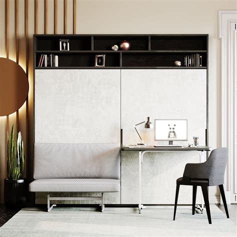 Murphy Bed Sofa And Desk At Ellen Bushong Blog
