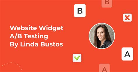 Website Widget A B Testing By Linda Bustos Claspo Io