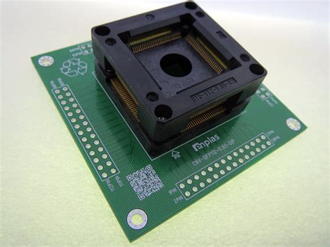 lqfp48 stm32 burn in socket gold plating ic empower laptop