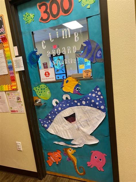 Finding Nemo Classroom Door Decoration Ocean Classroom Decor Elementary Classroom Decor