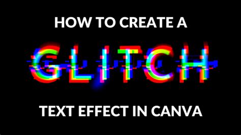 How To Create A Shadow Text Effect In Canva Template Fonts