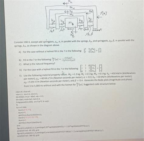 Solved Consider The Figure Above Solve A D Filling In The
