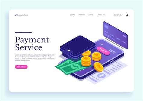 Premium Vector Online Mobile Banking And Internet Banking Isometric Design Concept For