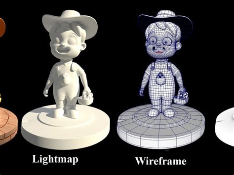 3d Modeling Texturing And Rigging Work For Your Game And Film Projects