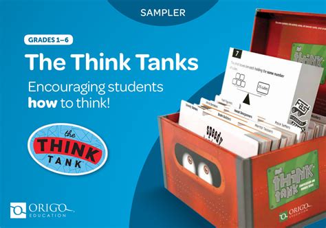Origo Education Think Tank Grades 1 6 Sampler By Origo Education