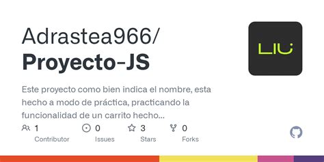 GitHub Adrastea Proyecto JS Este Proyecto Como Bien Indica El Nombre Esta Hecho A Modo De