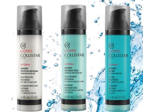 COLLISTAR: TRE NOVITÀ PER LA LINEA HYDRA UOMO