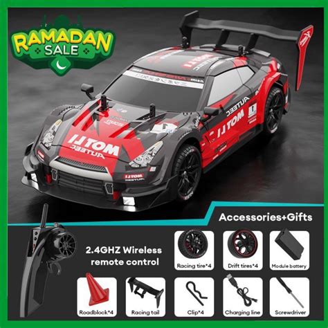 Jual Cod Mainan Rc Drift Racing 4wd Remote 24ghz 114 And Rc Super Gt Drift Frekuensi 24ghz