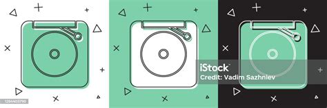 흰색과 녹색 검은 색 배경에 격리 된 울리는 알람 벨 아이콘을 설정합니다 화재 경보 시스템 서비스 벨 핸드벨 기호 알림 기호