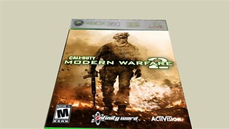 Call Of Duty Modern Warfare 2 Game Case 3d Warehouse