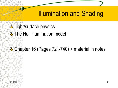 ppt topic illumination and shading powerpoint presentation id