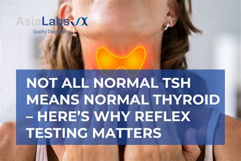 Not All Normal Tsh Means Normal Thyroid Here S Why Reflex Testing