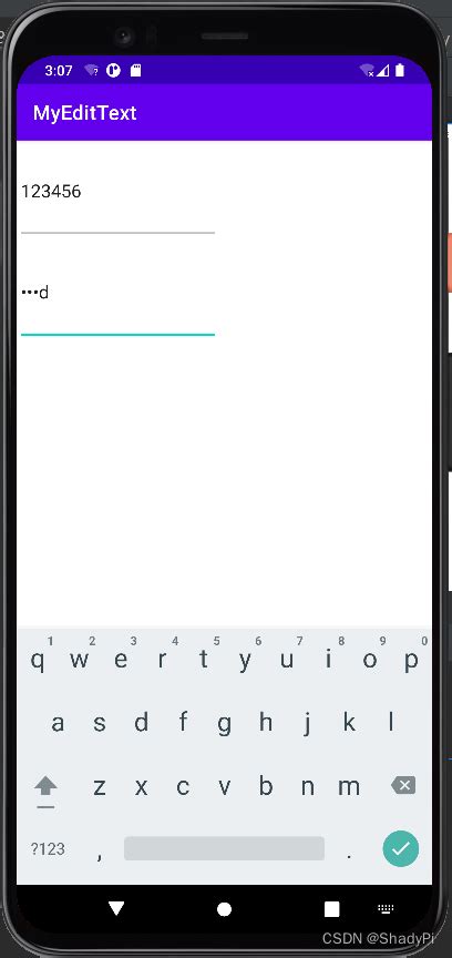 Android开发之edittext控件（实现用户登录界面）设计一个界面添加 1 个edittext输入框1个button 普通按钮1