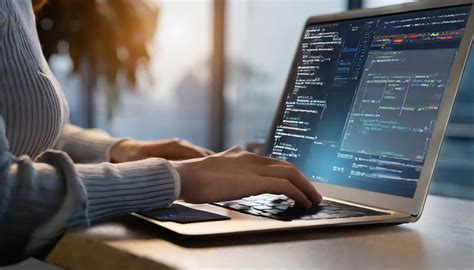 Concept De Développement De Logiciels Programmeur De Codage Ingénieur Logiciel Travaillant Sur