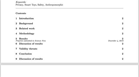 Table Of Contents Is Not Jumping For The Next Page TeX LaTeX Stack Exchange
