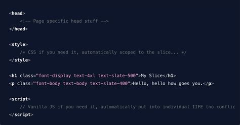 Single File Components