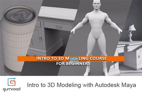 دانلود فیلم آموزشی Gumroad Intro To D Modeling With Autodesk Maya دانلود فارسی