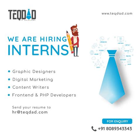 Hiring Internship Internshipopportunity Improveyourself Grabajob