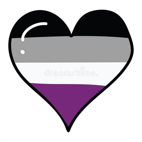Asexual Pride Flag Stock Illustrations 2766 Asexual Pride Flag Stock