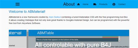 Web Abmaterial Framework For Webapps Page 8 B4x Programming Forum