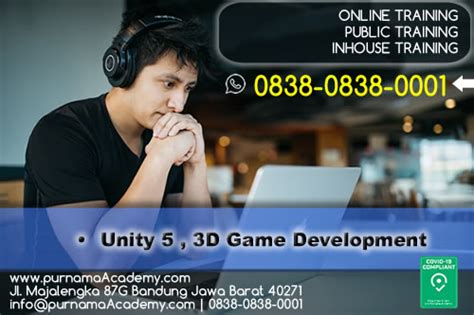TRAINING UNITY D GAME DEVELOPMENT PurnamaAcademy IT Training Center
