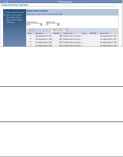 Managing ESS FlashCopy IBM System Storage DS Series Copy Services In Open