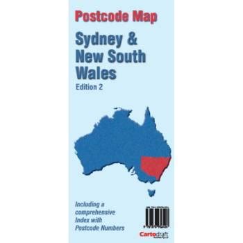 Sydney Postcode Map Folded