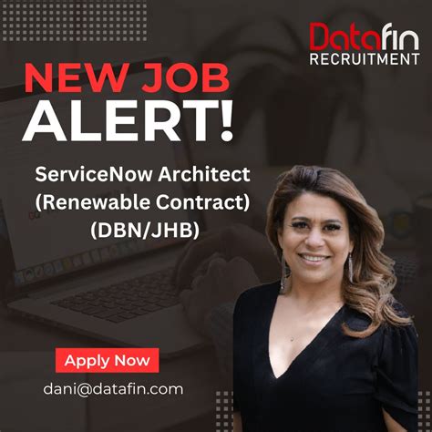 datafin recruitment on linkedin servicenowarchitect datafinrecruitment