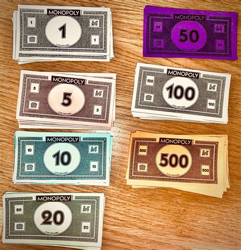 Printable Monopoly Money Template Pdf Payhip