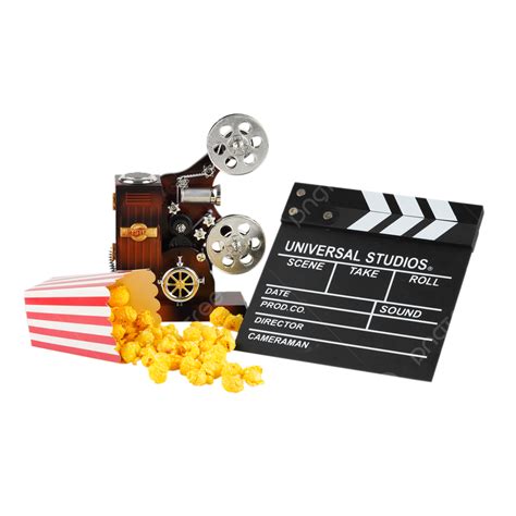 시네마 프로젝터 팝콘 클래퍼 프로젝션 장비 영화관 동영상 Png 일러스트 및 이미지 에 대한 무료 다운로드 Pngtree