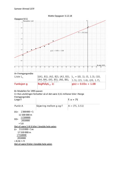 Matte Oppgaver 3 Til Sinus 1p Studocu