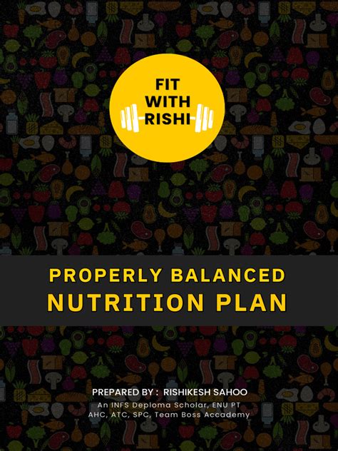 Balanced Diet Framework Pdf Meal Nutrition
