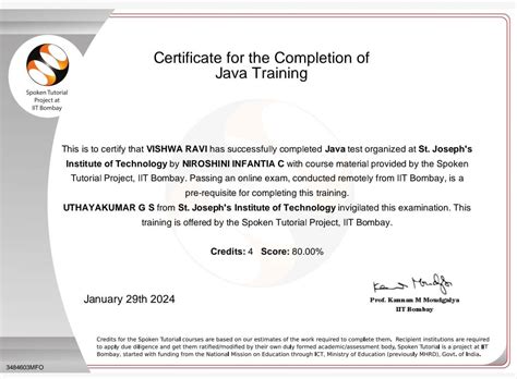 vishwa r on linkedin successfully completed java training
