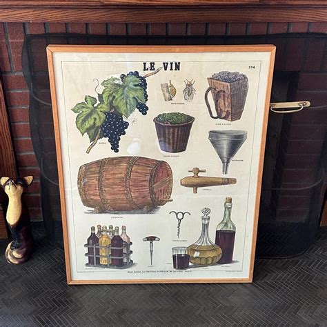Vintage French School Chart Etsy