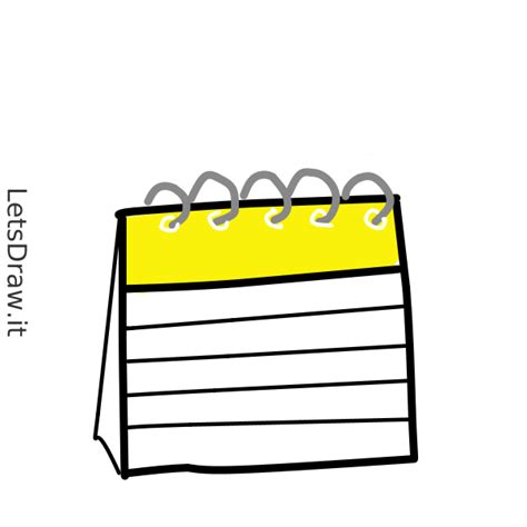 How To Draw Notepad LetsDrawIt