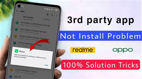 how to fix realme oppo app not install problem 2023 how to solve app not installed problem